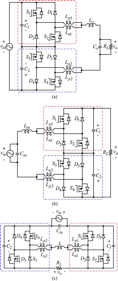 proposed single phase ac ac converters a buck type b boost type download scientific