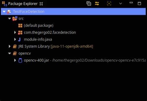 Linux Eclipse Java OpenCV The Import Org Cannot Be Resolved