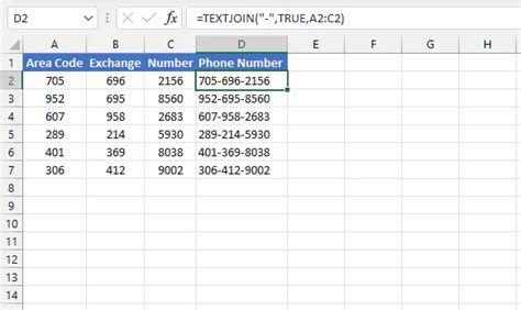 how to use the excel textjoin function goskills