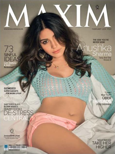 Anushka Shows Off Her Sexy Side In Maxim Bollywood News Bollywood Hungama