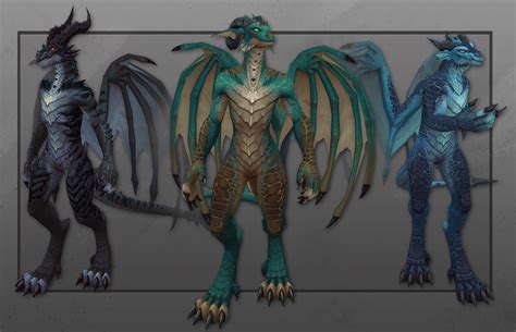 A Preview Of The New Dracthyr Race In Dragonflight News Icy Veins