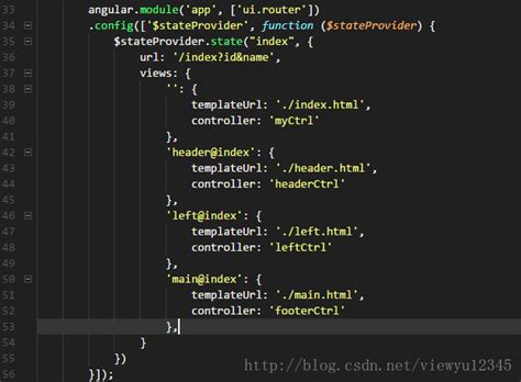 angularjs之路由规则 angularjs urlrouterprovider csdn博客