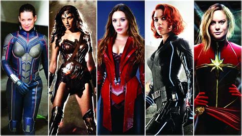 Top 10 The Most Sexiest Female Superheroes Wonder Woman Women Superhero