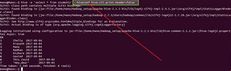 share my learning s 3 hive commands cli command line interface