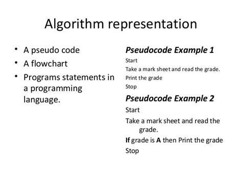 difference between algorithm flowchart and pseudocode flow chart images