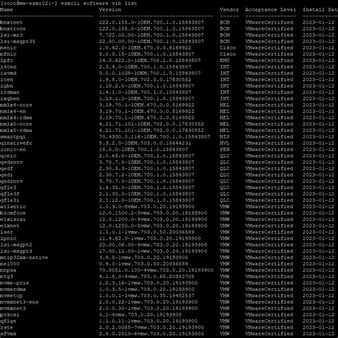 Use Esxcli Software Vib Commands In ESXi Hosts Mikewire