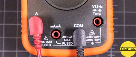 How To Use A Multimeter Tutorial The Geek Pub
