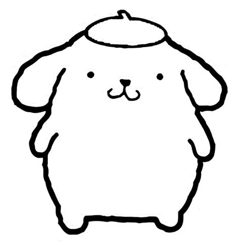 Adorable Pompompurin Coloring Pages Coloring Cool