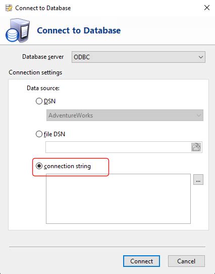 connecting to sql server via odbc using sql authentication yohz software development blog