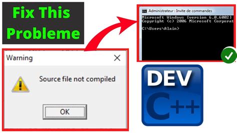 การ compile และ การ run โปรแกรมใน dev c dev c รันไม่ขึ้น