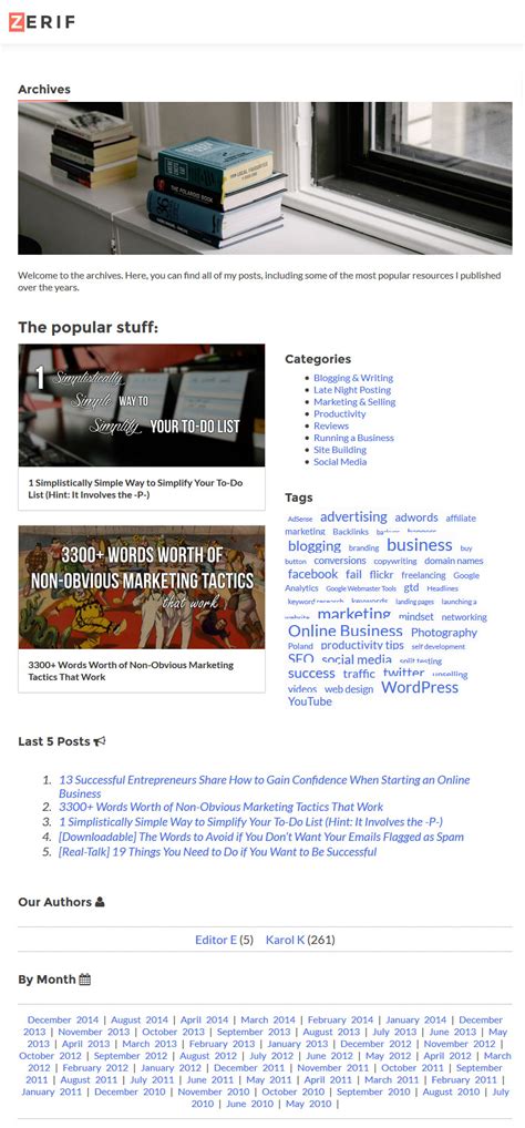 How To Build A Custom WordPress Archive Page Smashing Magazine
