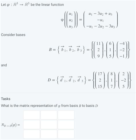 solved let φ r3→r3 ﻿be the linear