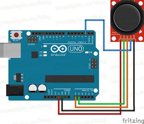 Joystick con Arduino conexión y lectura Parzibyte s blog