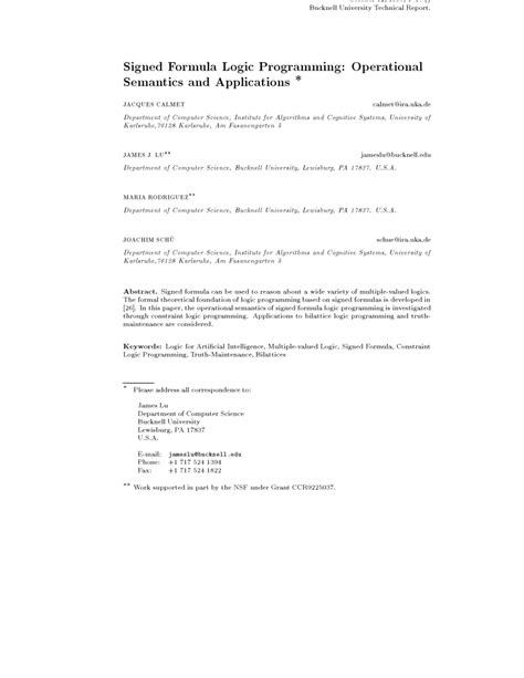 pdf signed formula logic programming operational semantics and applications