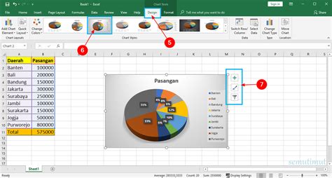 Cara Membuat Diagram Di Excel