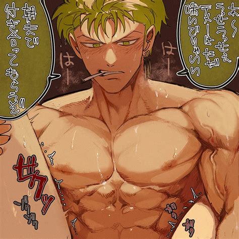 Roronoa Zoro And Sanji One Piece Drawn By Runa Nori31291404 Danbooru