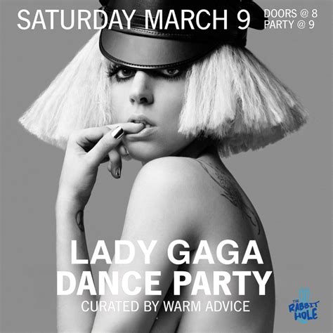 Lady Gaga Dance Night Tickets At The Rabbit Hole In New Orleans By The Rabbit Hole Tixr
