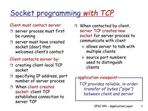 ppt tcp socket programming powerpoint presentation free download id 6399109