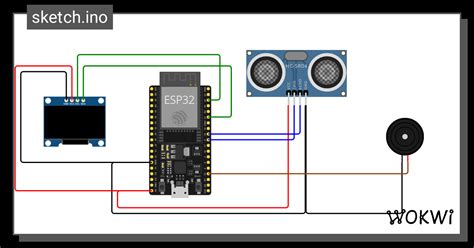 un système de contrôle de niveau de réservoir Copy Wokwi ESP32 STM32
