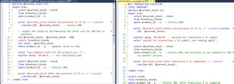 understanding sql server concurrency and solving with row versioning