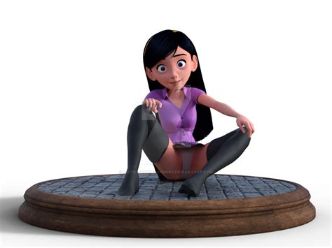 Violet Parr Toon By Ilovetomakerenders On Deviantart
