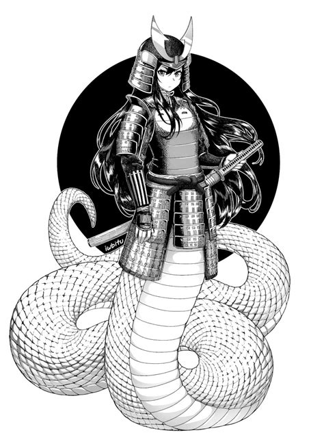 Safebooru 1girl Armor Breastplate Closed Mouth Commission Greyscale Hair Between Eyes Hand On