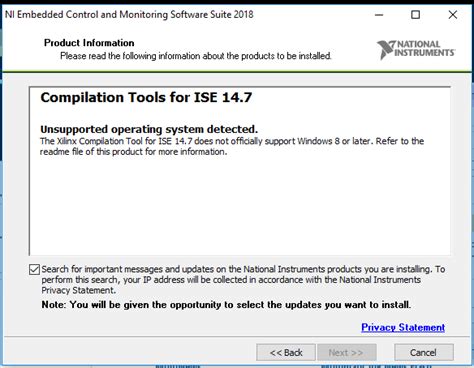 how to avoid incompatible errors with xilinx compilation tool for ise 14 7 while installing