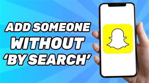 How To Add Someone On Snapchat Without It Saying By Search YouTube