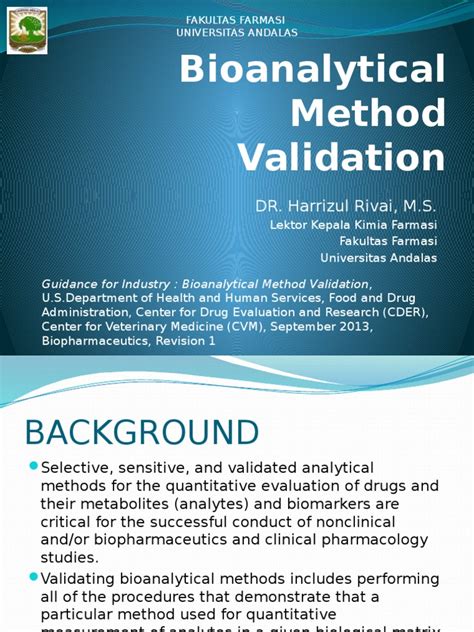 3 4 bioanalytical method validation detection limit accuracy and precision