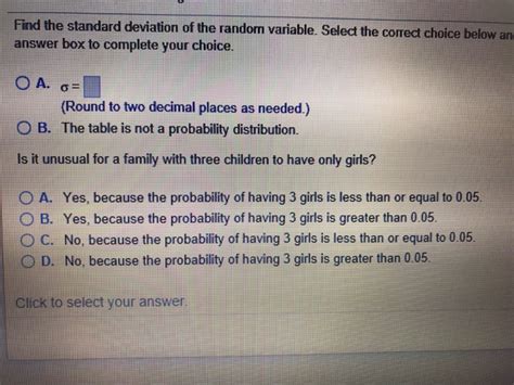 solved let the random variable x represent the number of