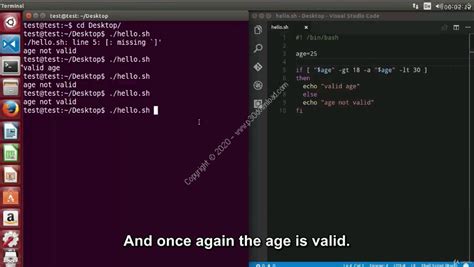 دانلود udemy 2020 shell scripting tutorial for beginners آموزش مقد
