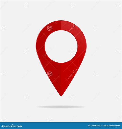 Vector Image Positioning On The Map Mark Icon Stock Vector
