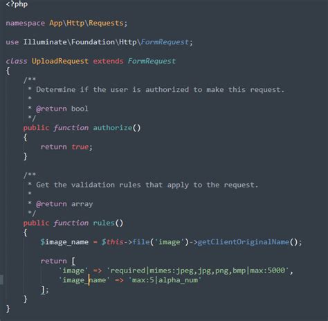 laravel solution how to validate input file name in laravel 5 6