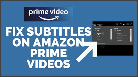 How To Turn On Subtitles On Amazon Prime Videos 2022 YouTube