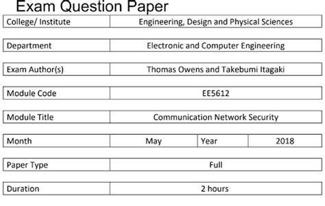 network security assignment sample