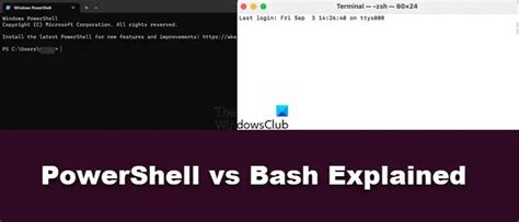 Powershell Vs Bash Explained