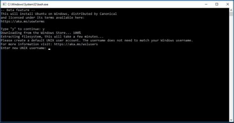 how to install bash shell on windows 10 systemconf