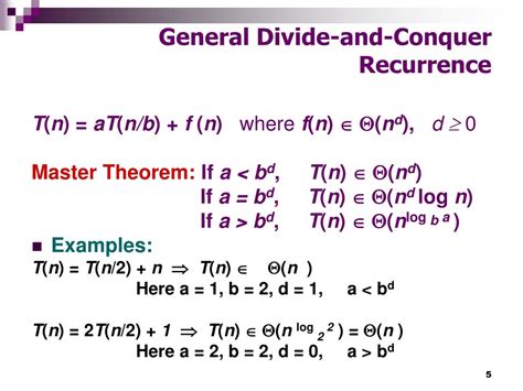 ppt chapter 4 divide and conquer powerpoint presentation free download id 3223050
