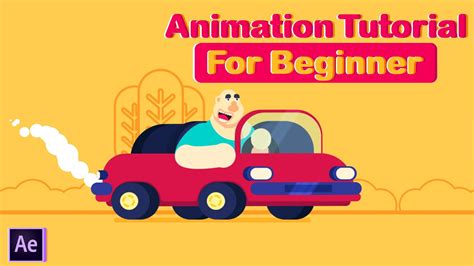 SIMPLE Car Animation Tutorial For BEGINNERS After Effects Tutorial