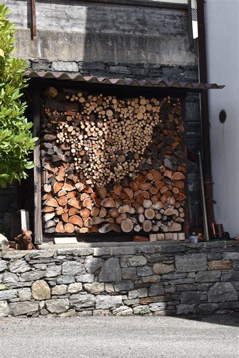 Neatly Stacked Wood Pile 9GAG