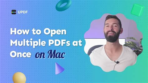 how to open multiple pdfs at once on mac youtube