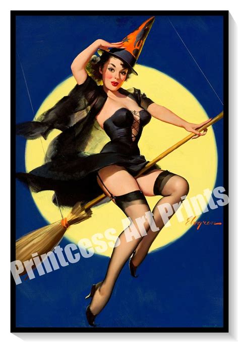 Vintage Pin Up Girls Costume Theme Retro 40s 50s Nude Female Art Etsy