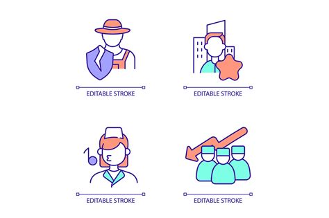 Healthcare Issues RGB Color Icon Set Graphic By Bsd Studio Creative