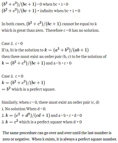 88 Let A And B Be Positive Integers Such That Ab 1 Divides A2 B2