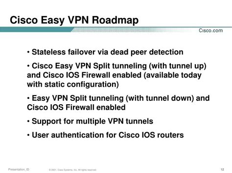 PPT Cisco Easy VPN Solutions Applications And Implementation With