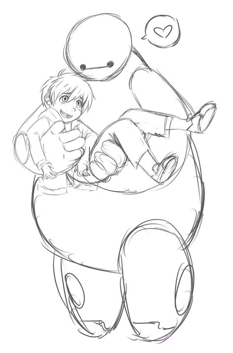 Hiro And Baymax Big Hero 6 Fan Art 37802700 Fanpop