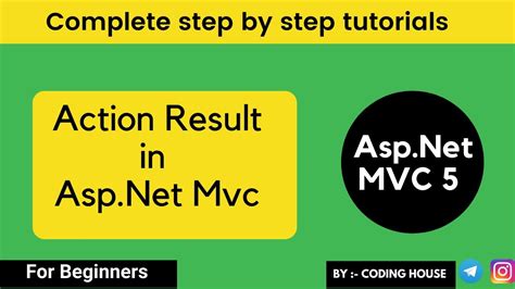 what is action in mvc types of action results in mvc mvc tutorial for beginners in c
