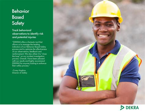 PDF Behavior Based Safety Dekra Us Behavior Based Safety Track