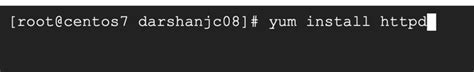 How To Install The Apache Web Server On CentOS 7 GeeksforGeeks