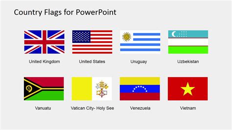 Editable Country Flags For PowerPoint S To Z SlideModel